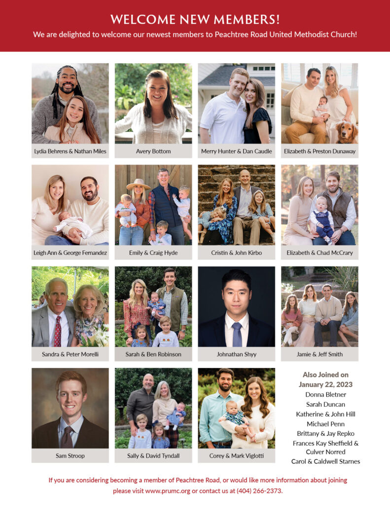 Peachtree People | Peachtree Road United Methodist Church