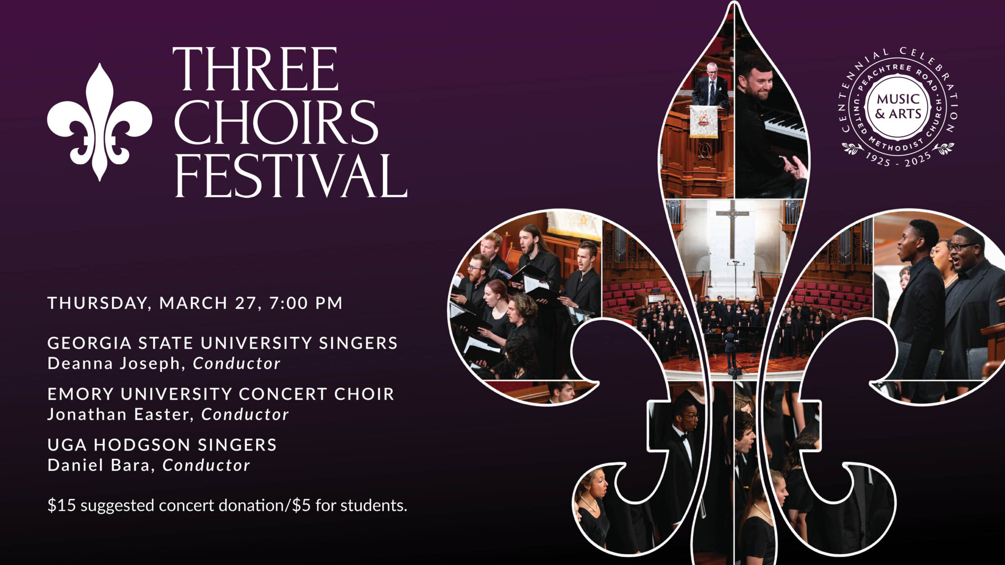 Three Choirs Festival | Peachtree Road United Methodist Church